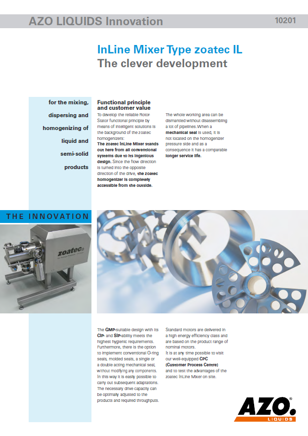 Downloads | Brochures | Customer references | AZO LIQUIDS